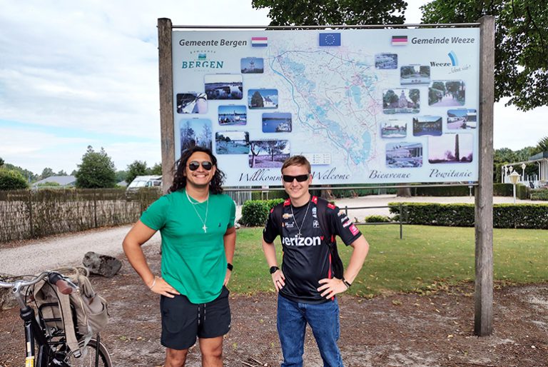 Rafael Soto ’23 and Jeremy Bobowski ’23 - Spirit Magazine