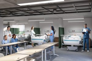 Nursing Clinical Skills Lab rendering - Spirit Magazine